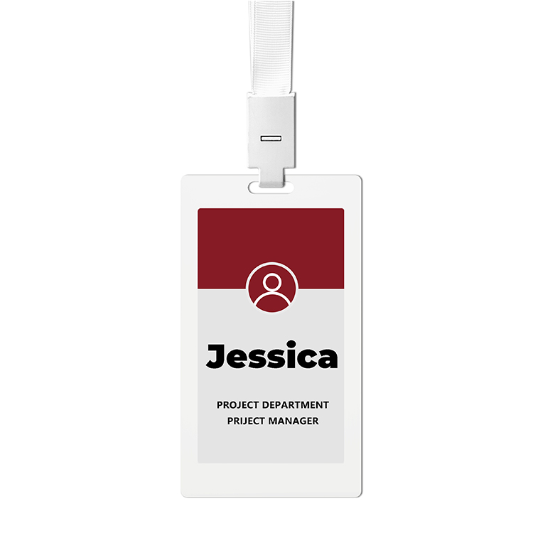 E-ink Employee ID Card Bluetooth Epaper Smart Badge | Seekink