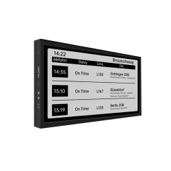 E-paper Bus Stop Digital Signage E-ink Outdoor Sign | Seekink