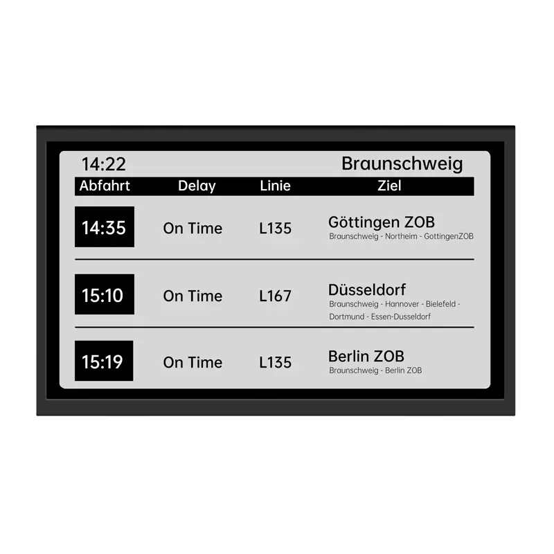 Revolutionizing Public Transportation with Bus Stop Digital Signage ...